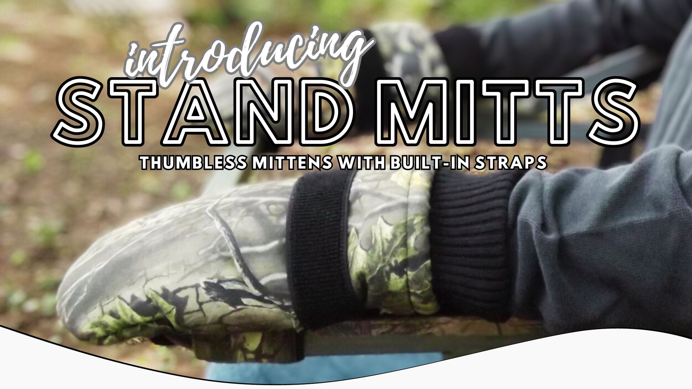 Stand Mitts by Chill-N-Reel: Warm Thumbless Mittens. Strap to Legs, Tr ...